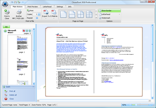 CleverPrint – Print multiple pages on one sheet, remove graphics, add ...